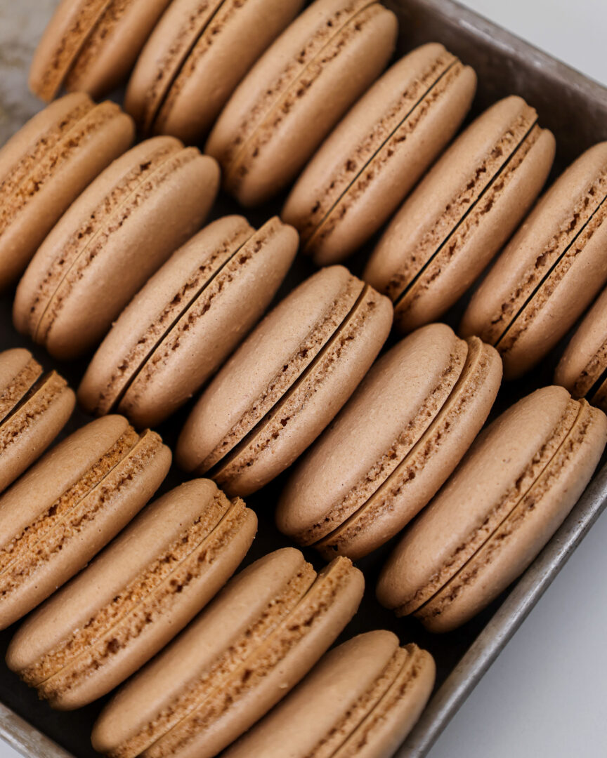 Salted Caramel Macarons: Detailed Recipe & Step by Step Tutorial