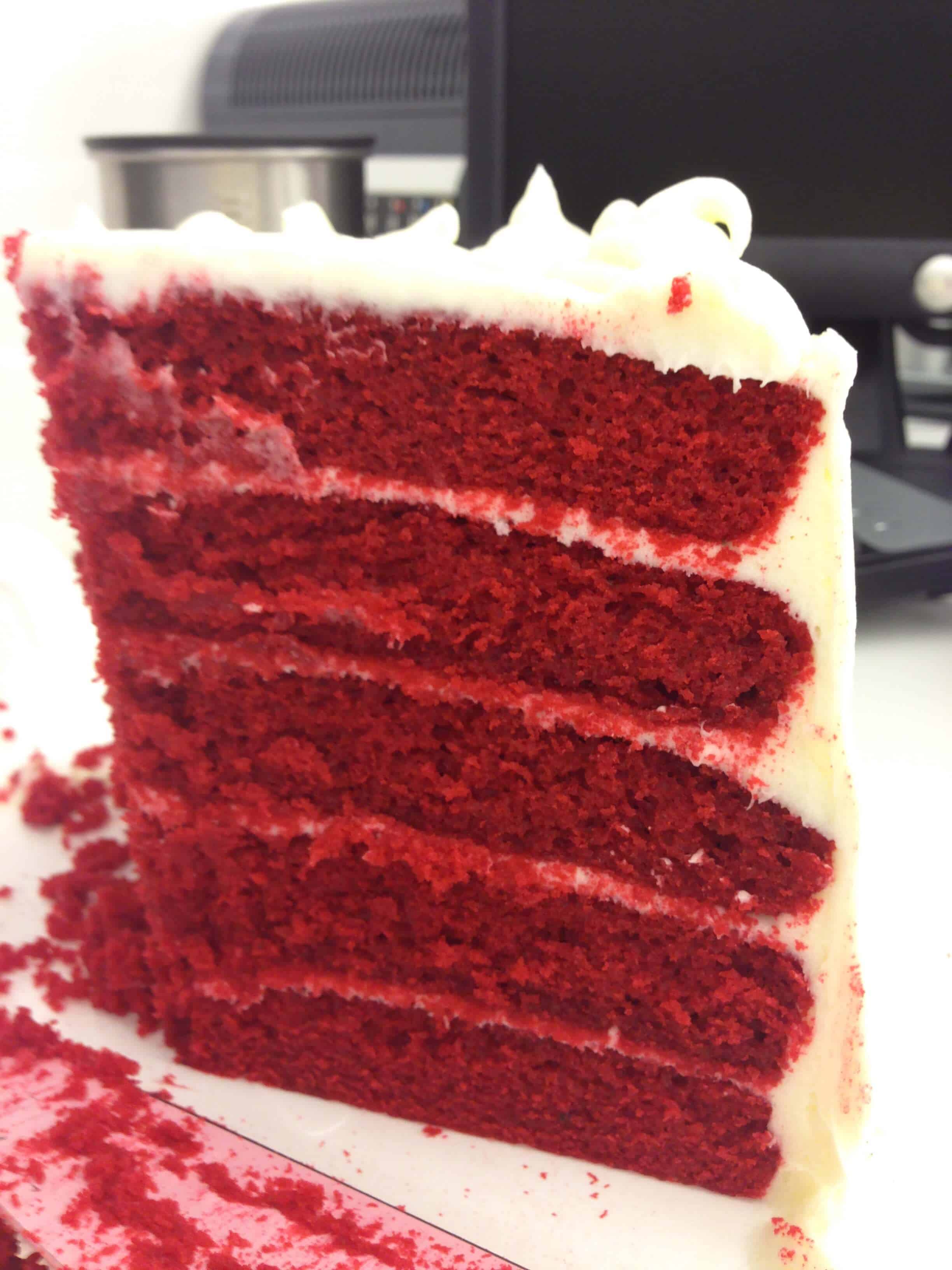 Classic 5-Layer Red Velvet Cake (Moist & Fluffy!)