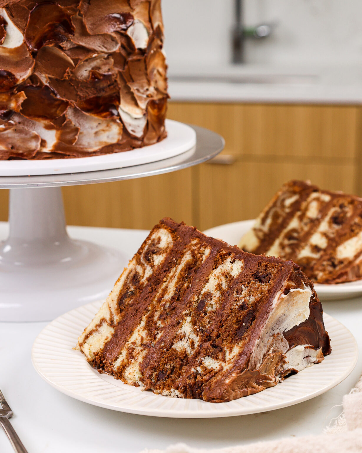 Marble Cake Recipe - Moist, Fluffy, and So Simple to Make