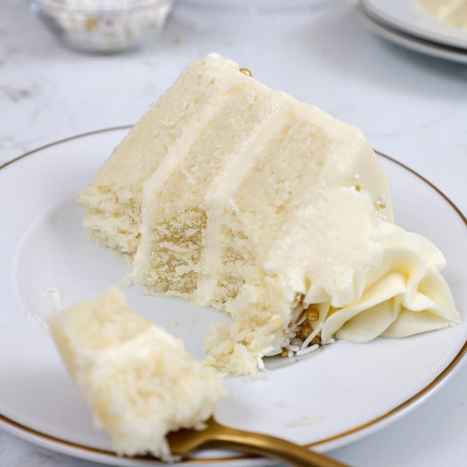 WASC Cake Recipe (White Almond Sour Cream Cake)