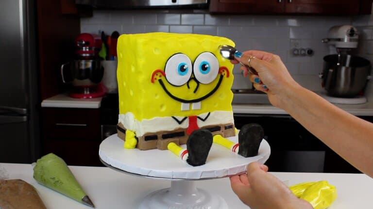 SpongeBob Cake: Detailed Recipe & Tutorial - Chelsweets
