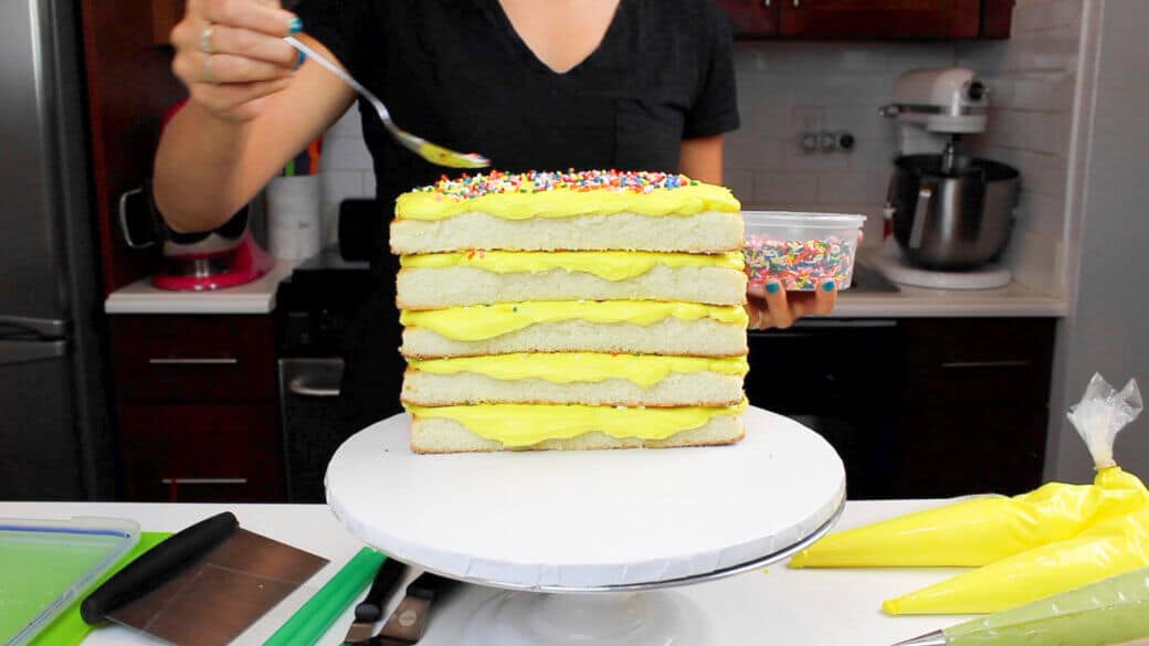 SpongeBob Cake: Detailed Recipe & Tutorial - Chelsweets