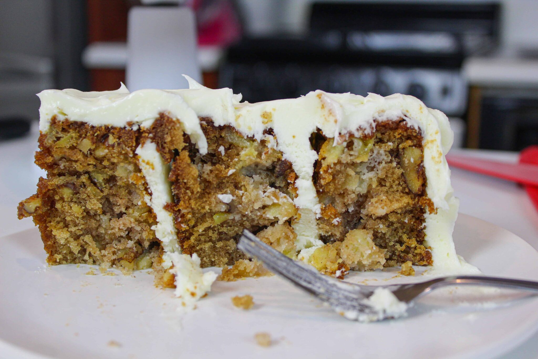 Old-Fashioned Apple Cake: Packed with Fresh Apples & Crunchy Walnuts