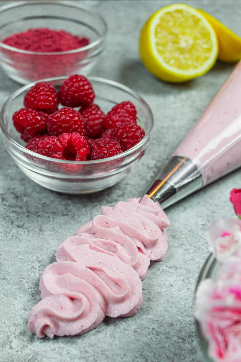 Raspberry Frosting Recipe - Made with Real Raspberries