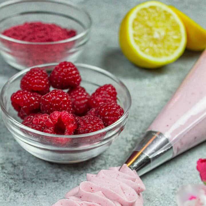 Raspberry Frosting Recipe - Made with Real Raspberries