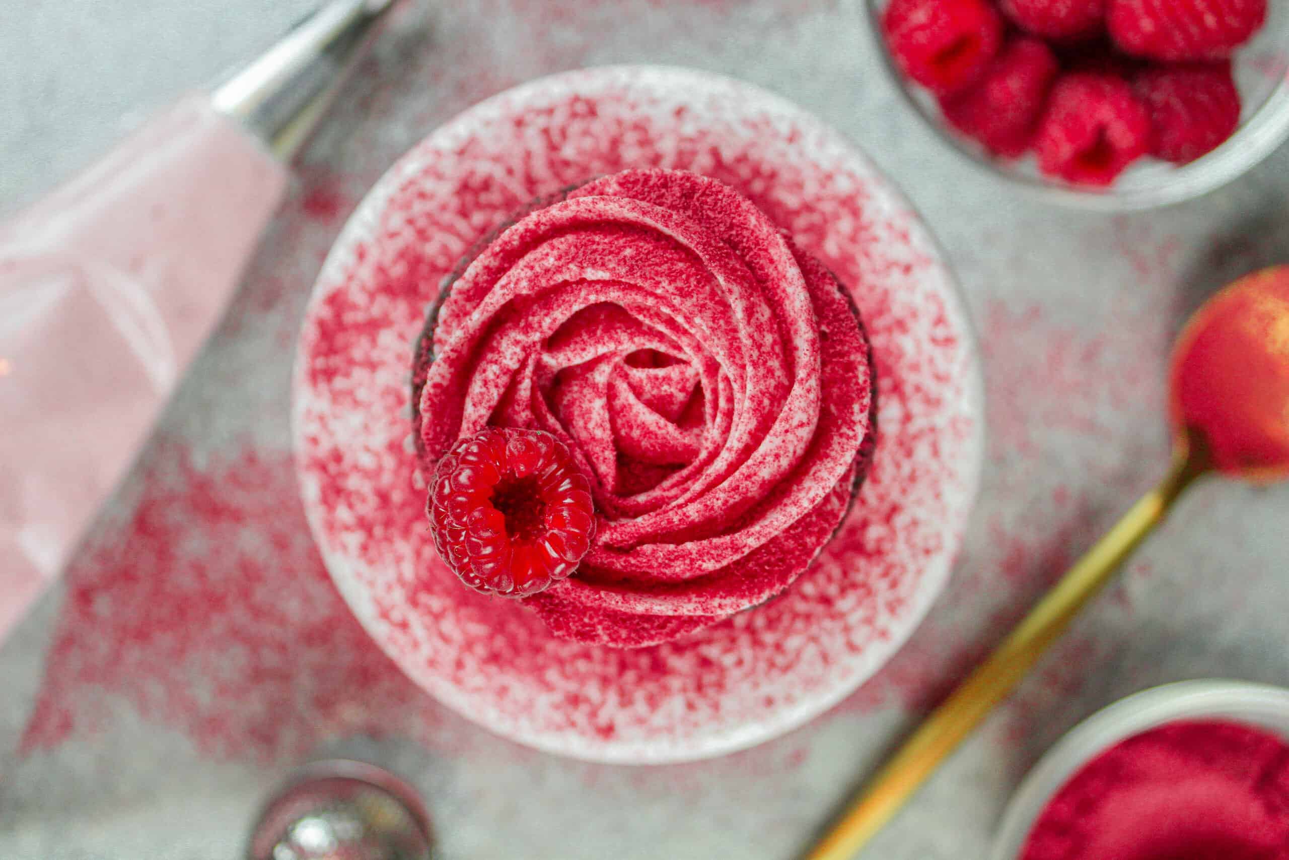 Raspberry Frosting Recipe - Made with Real Raspberries