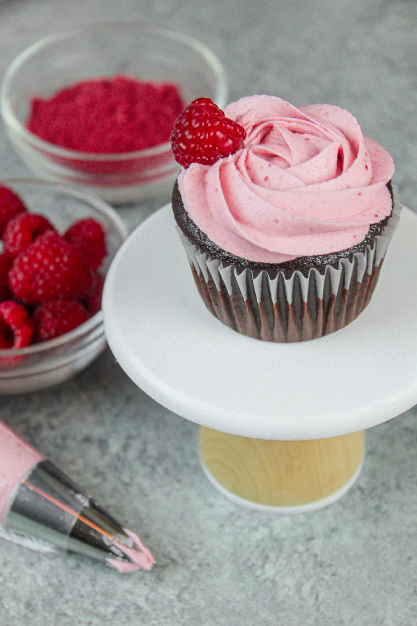 Raspberry Frosting Recipe - Made with Real Raspberries