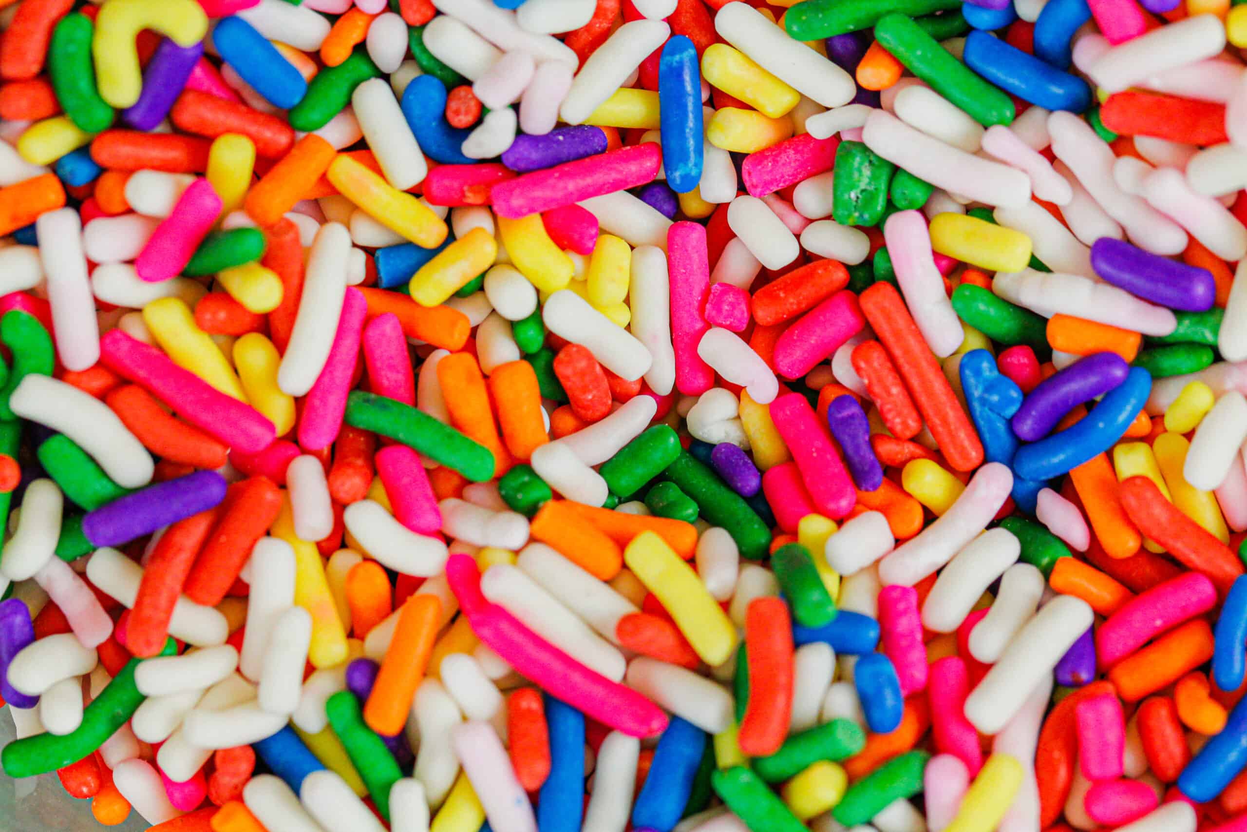 Funfetti Cinnamon Rolls with Vanilla Sprinkle Glaze