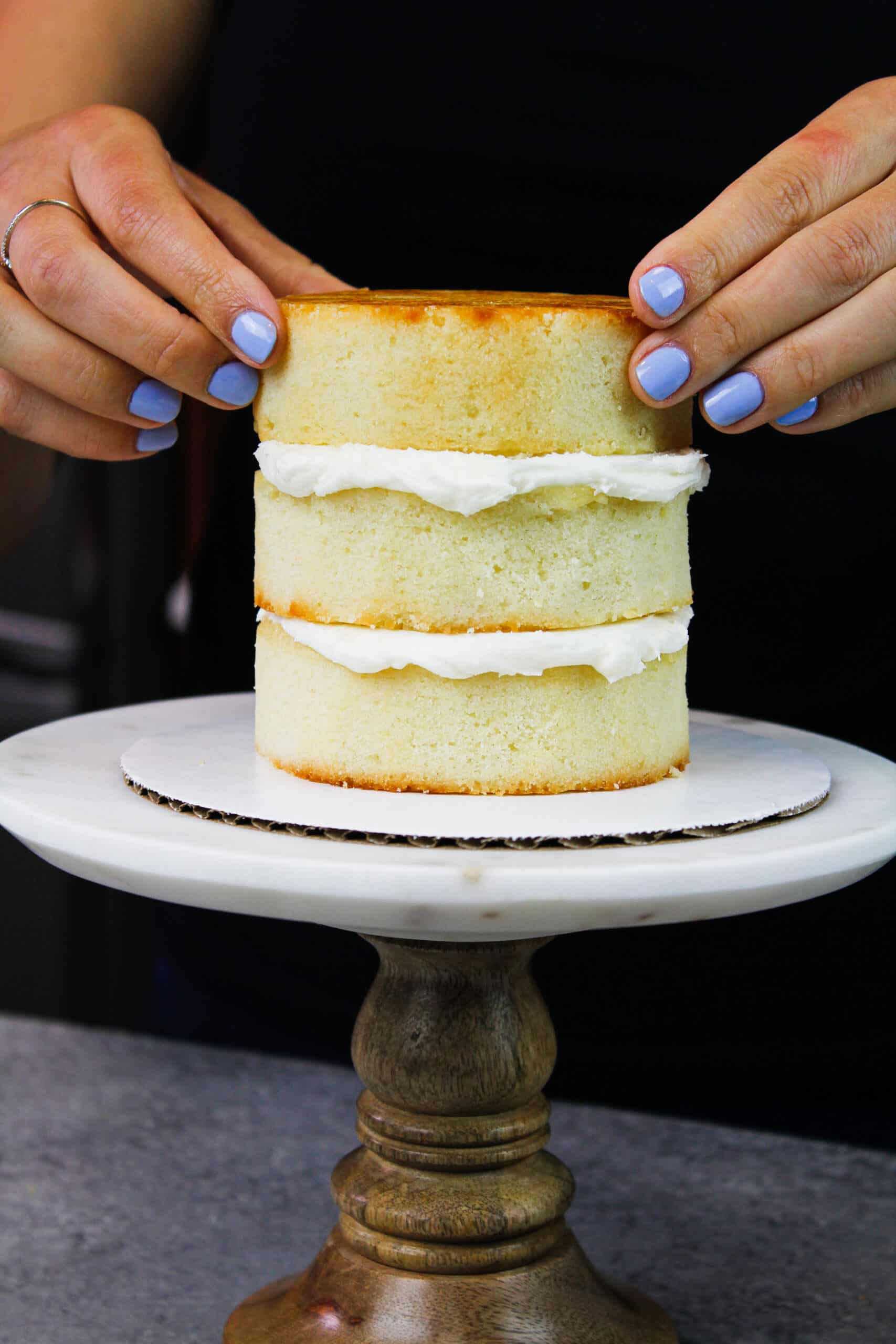 Mini Vanilla Cake Recipe Simple 4 Inch Layer Cake Chelsweets Mini Vanilla Cake Recipe Simple 4 Inch Layer Cake Chelsweets