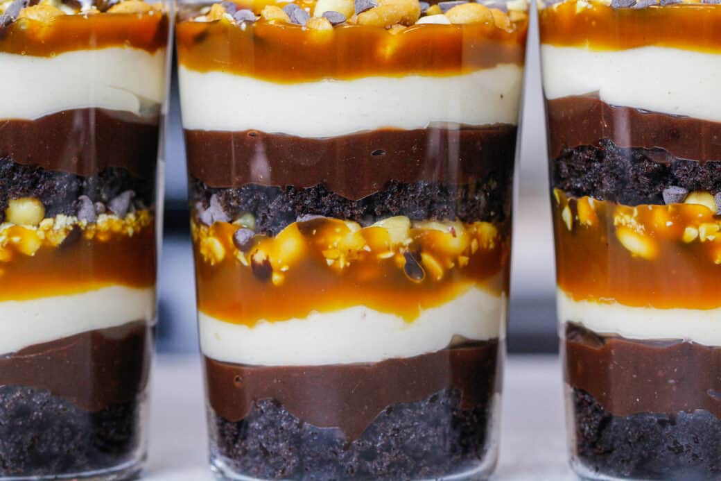 Snickers Trifle - Packed with Chocolate, Peanut Butter & Caramel