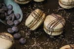 Chocolate Macarons with Decadent Chocolate Ganache - Chelsweets