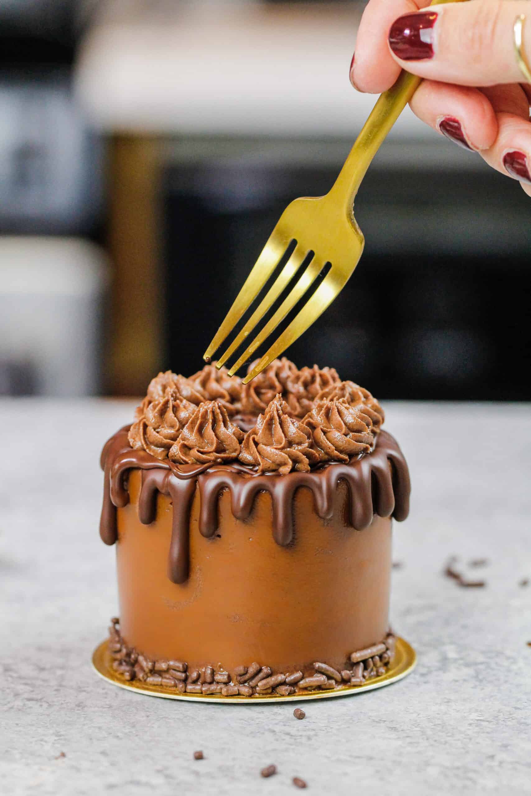 Mini Chocolate Cake Recipe: The Perfect Date Night Dessert - Chelsweets