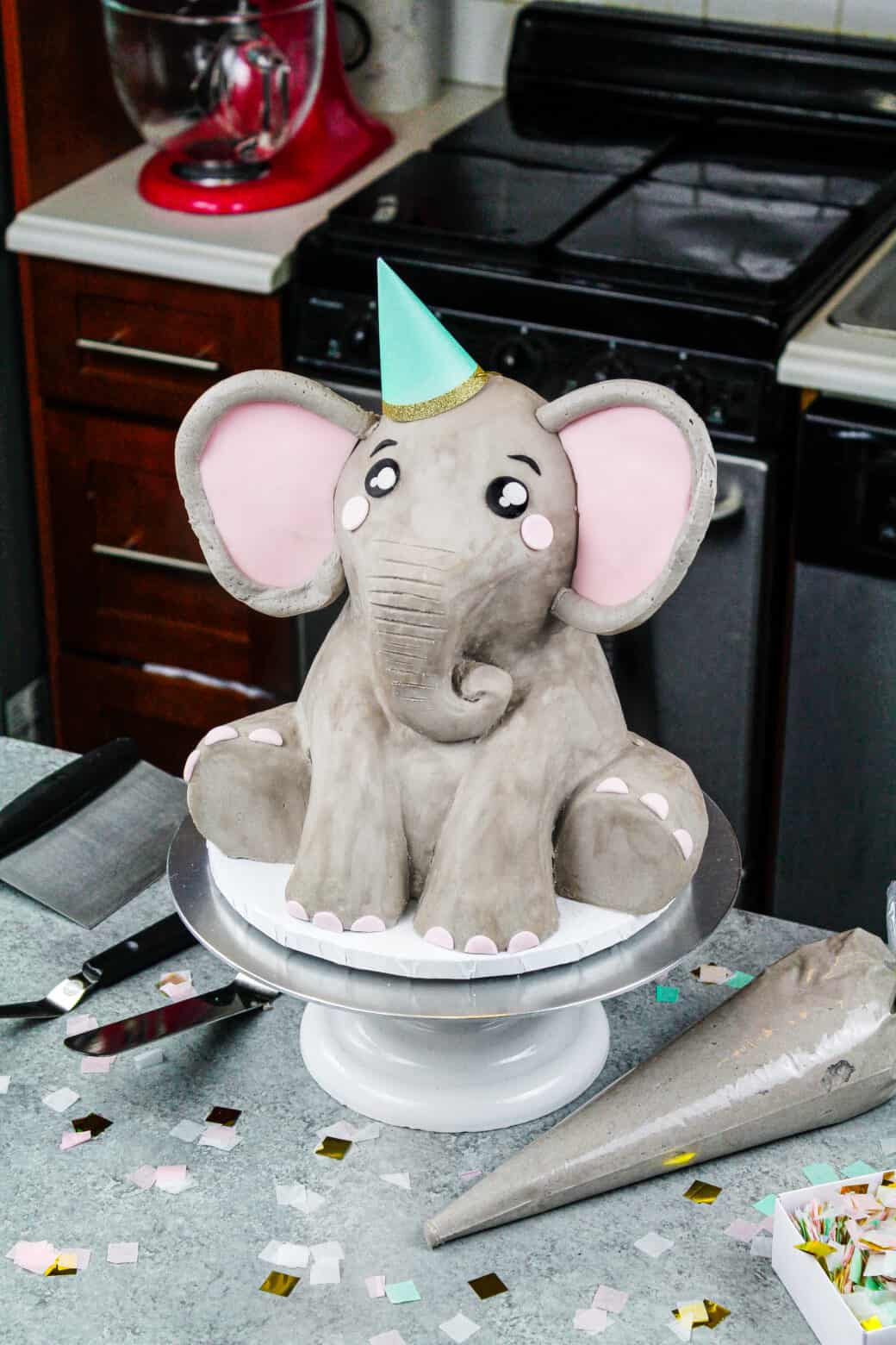 Elephant Cake: Detailed Tutorial & from Scratch Recipe