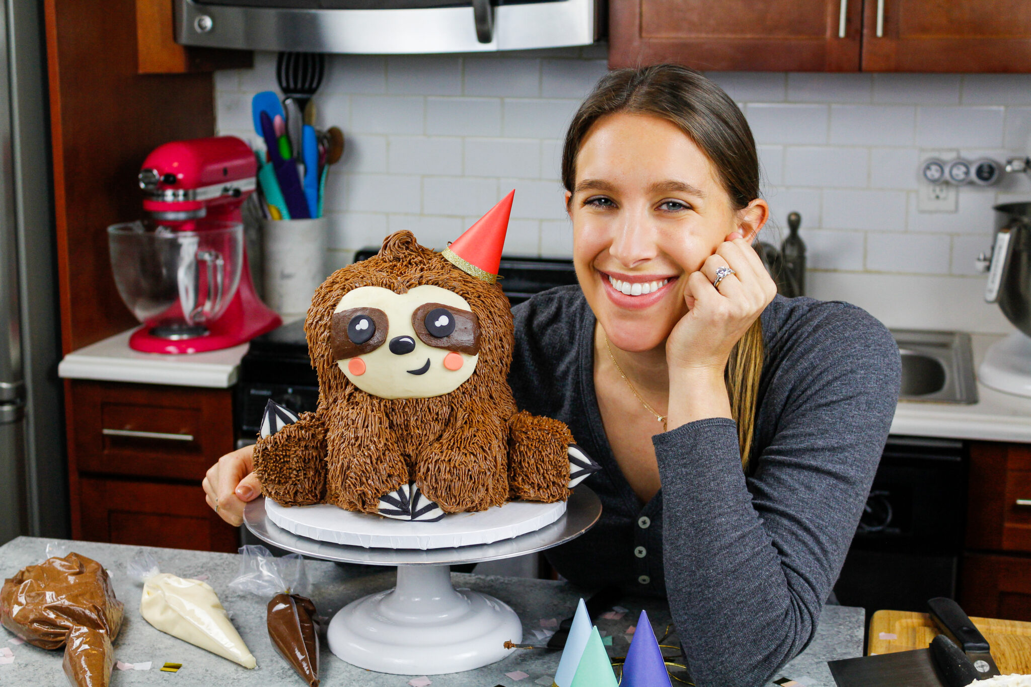 Sloth Cake: Easy Recipe with Step-by-Step Video Tutorial
