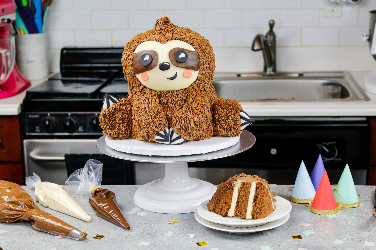 Sloth Cake: Easy Recipe with Step-by-Step Video Tutorial