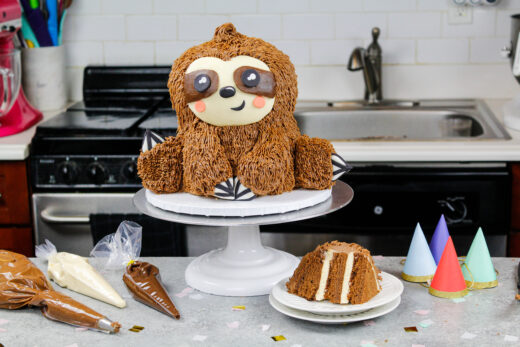Sloth Cake: Easy Recipe with Step-by-Step Video Tutorial