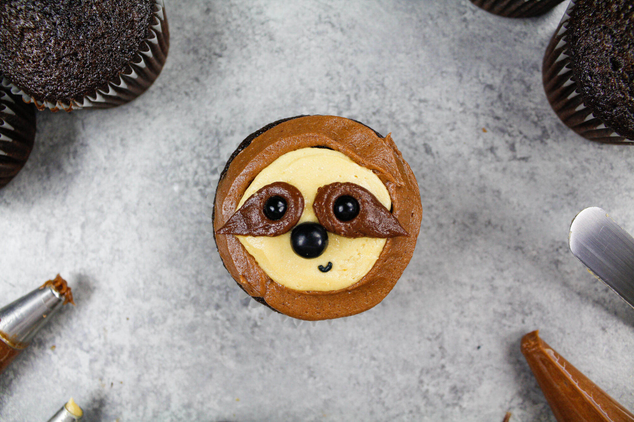 Sloth Cupcakes: Easy Recipe & Step-by-Step Tutorial