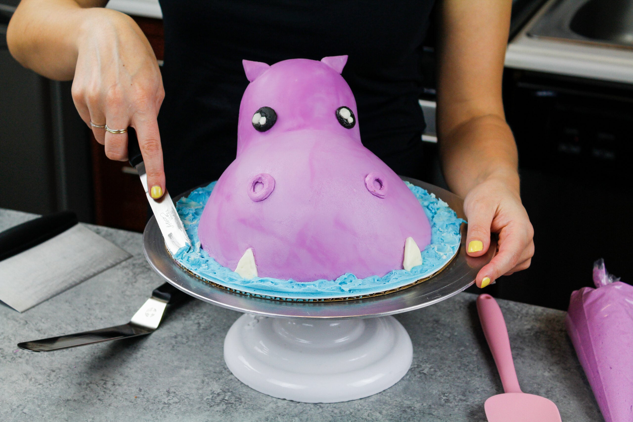 Hippo Cake: Easy Recipe and Step by Step Tutorial