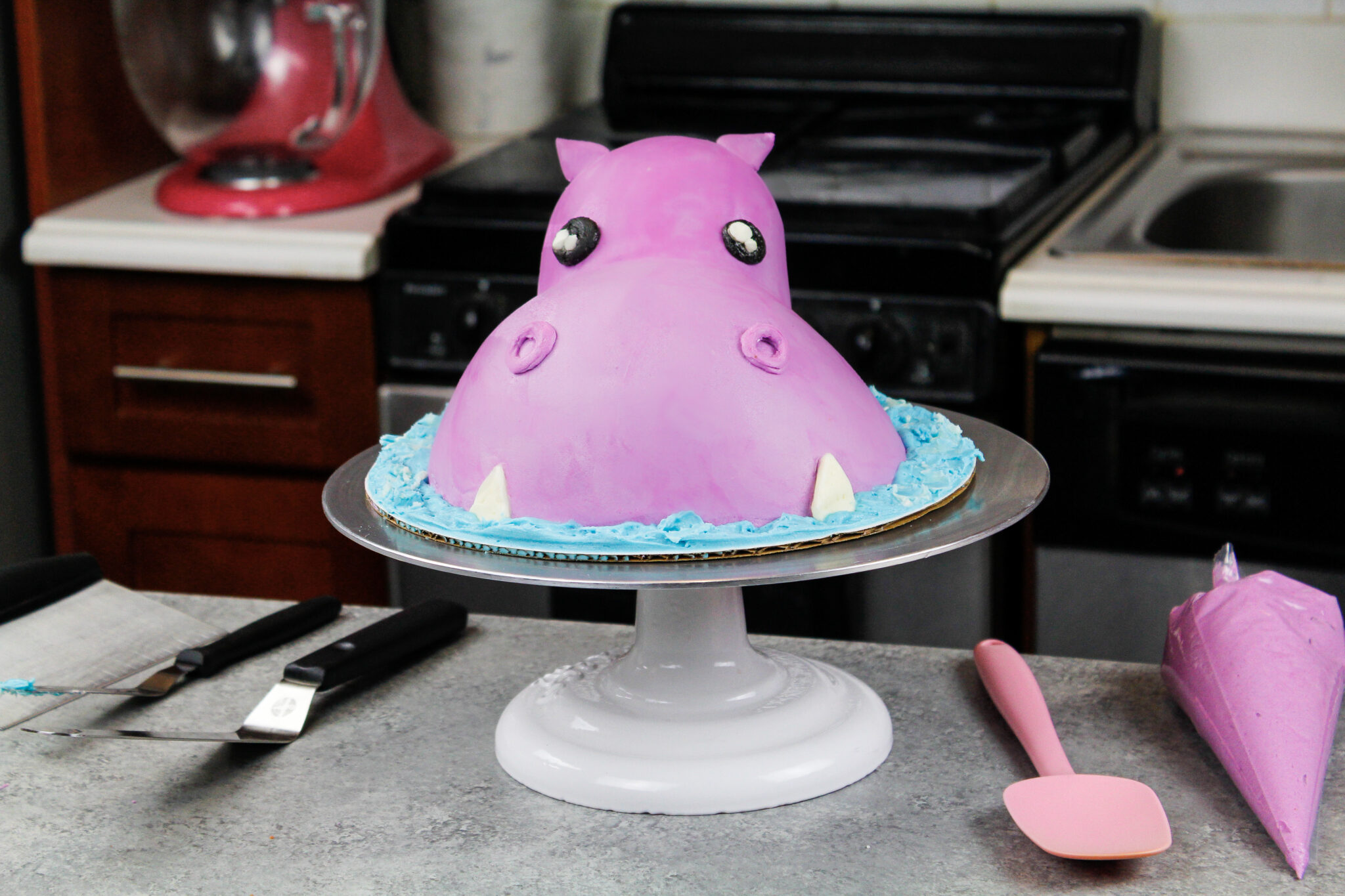 Hippo Cake: Easy Recipe and Step by Step Tutorial