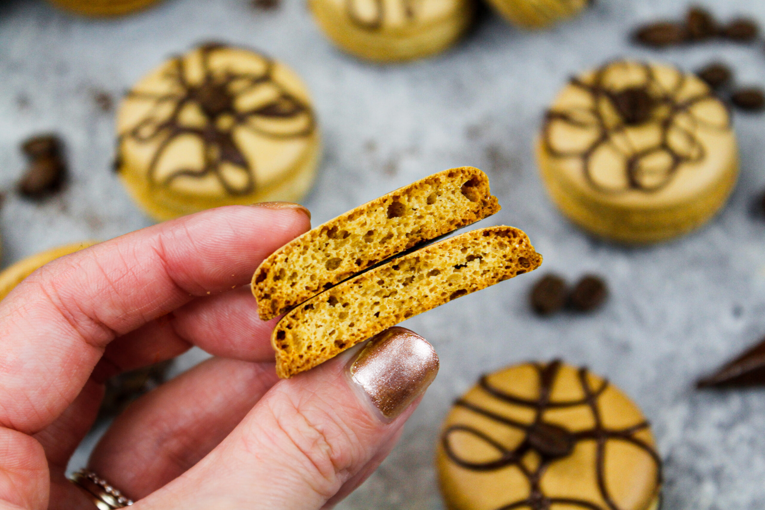 Coffee Macarons: Detailed Recipe and Step by Step Video Tutorial