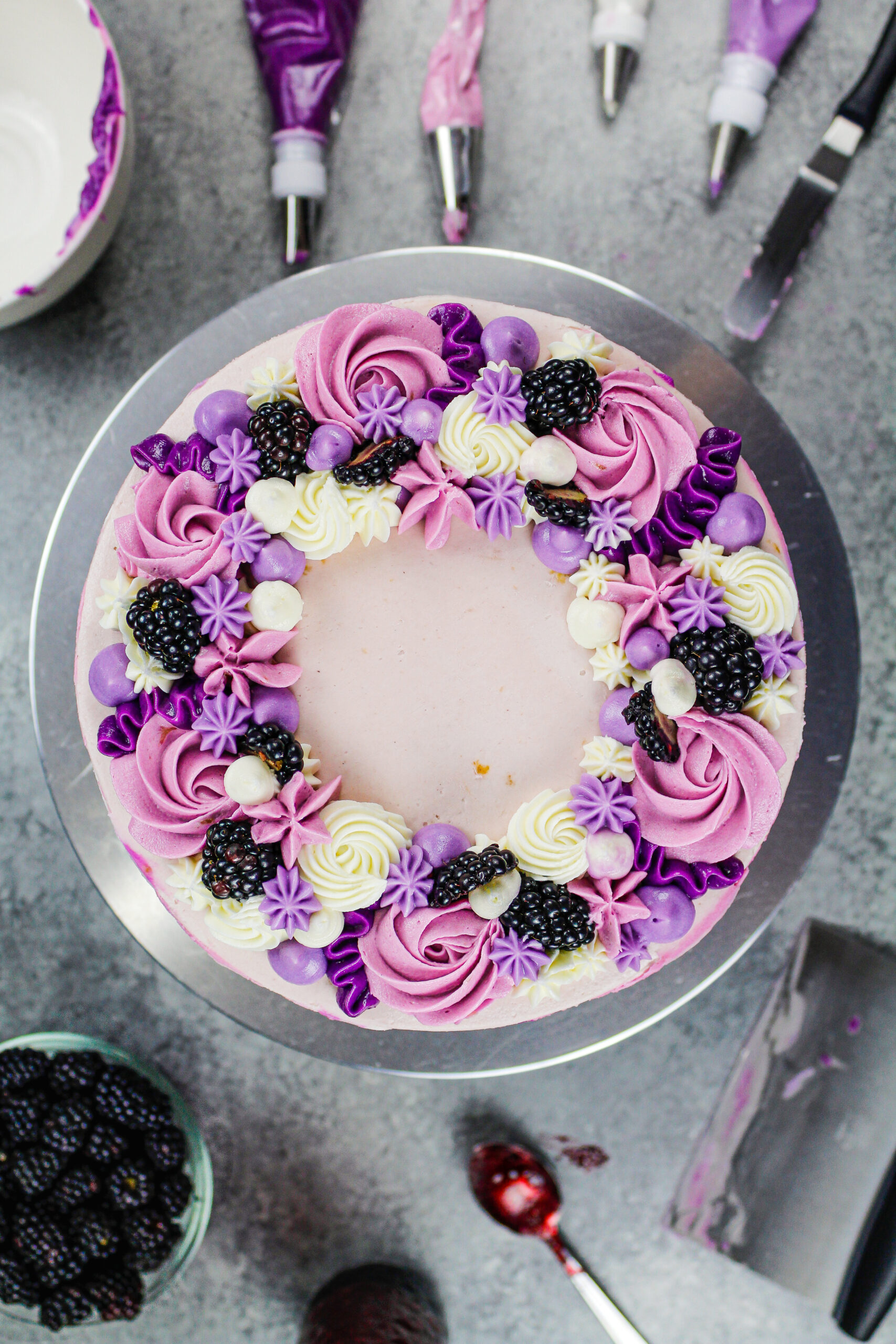 Blackberry Cake: Delicious Layer Cake Recipe Made from Scratch