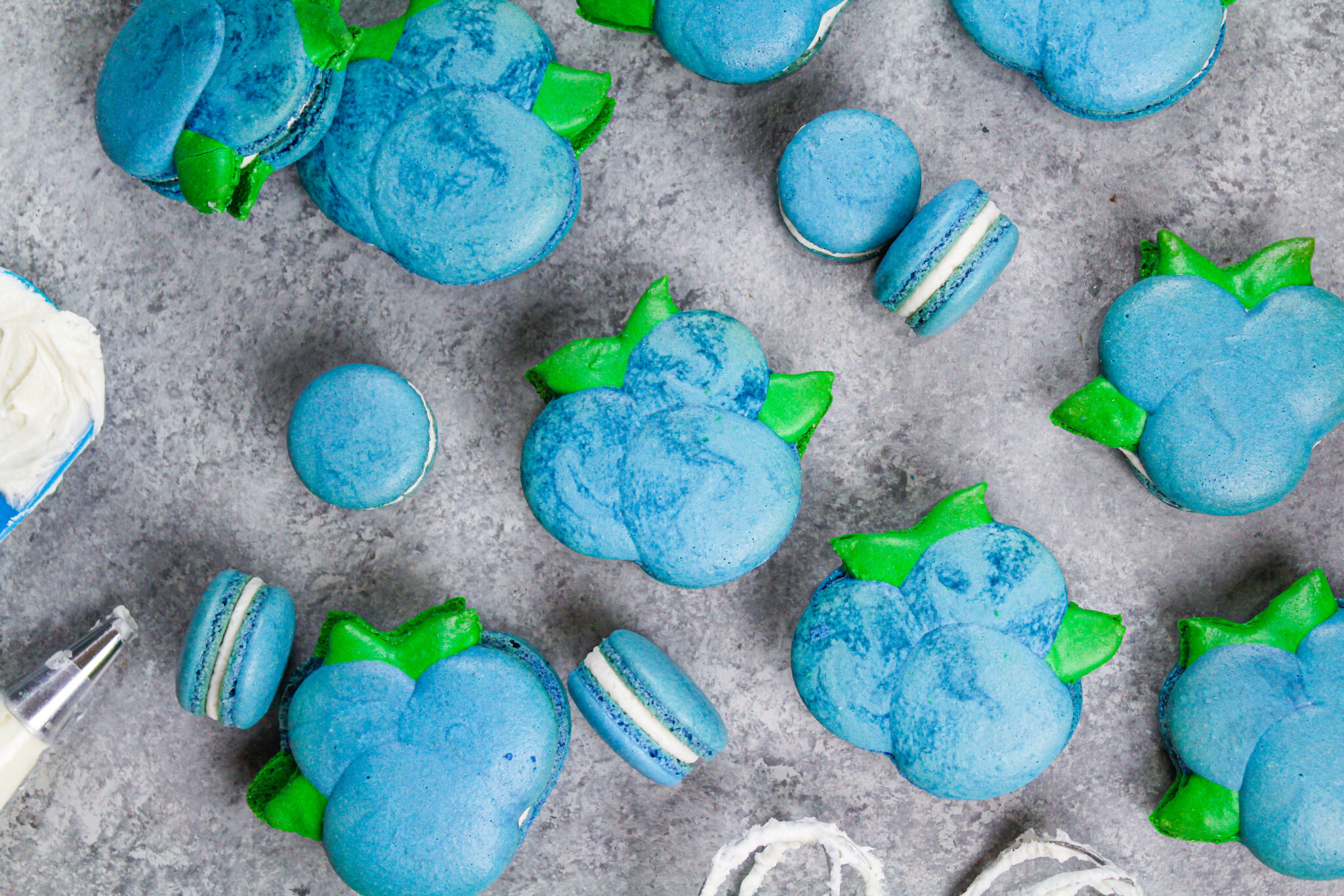 Blueberry Macarons: Step-by-Step Recipe and Video Tutorial