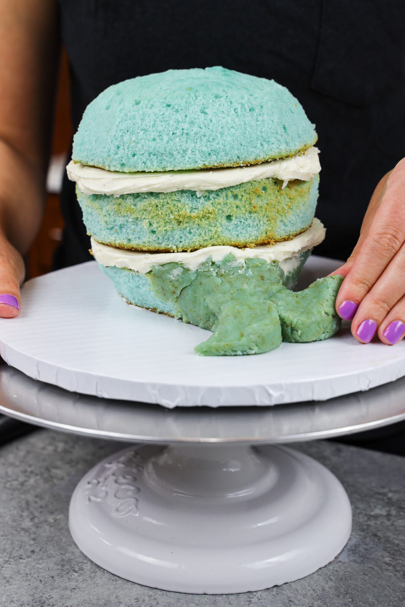 Narwhal Cake: Easy & Adorable Cake Recipe and Tutorial