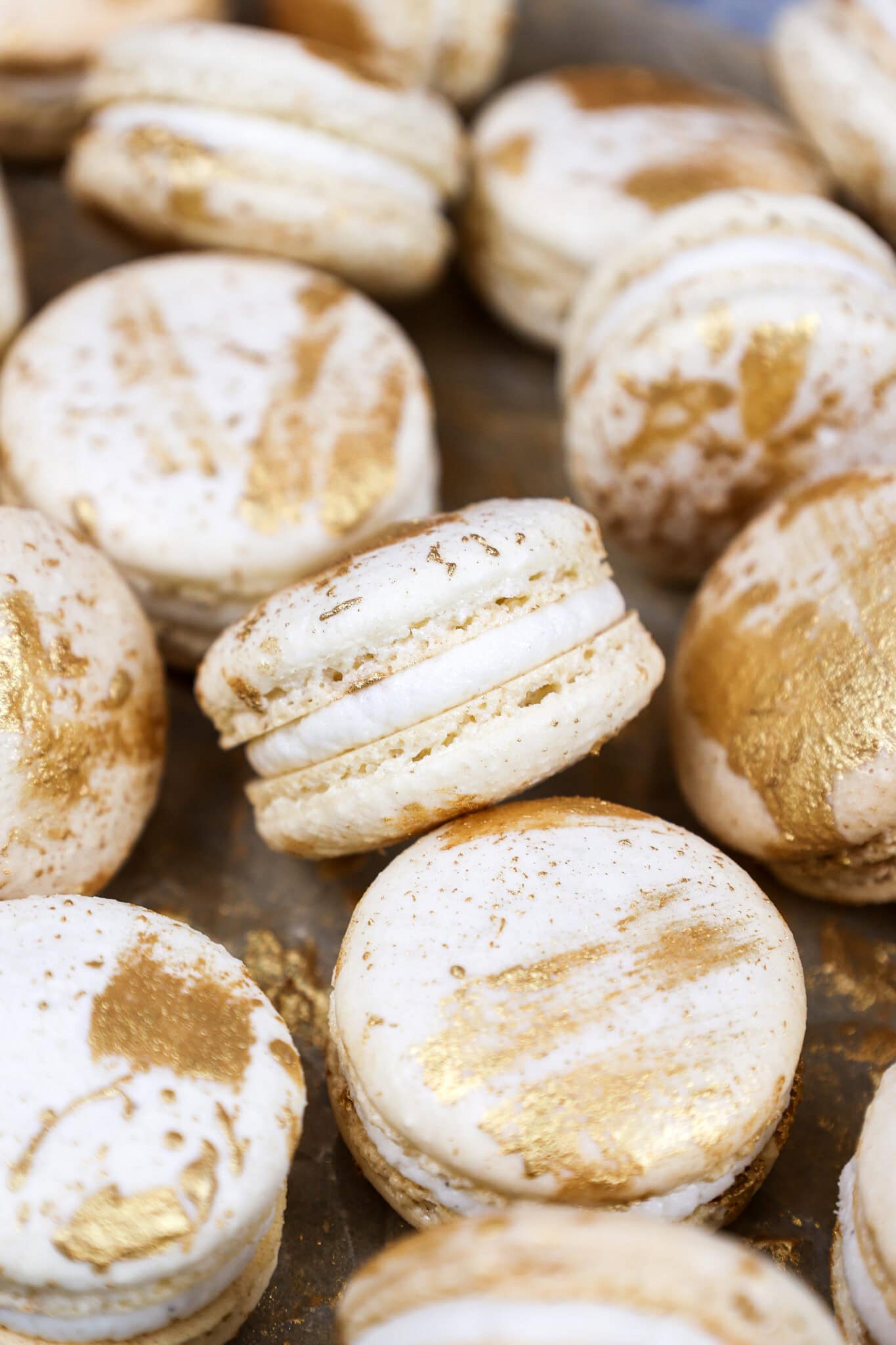 Vanilla Macaron Recipe with Video Tutorial - Chelsweets