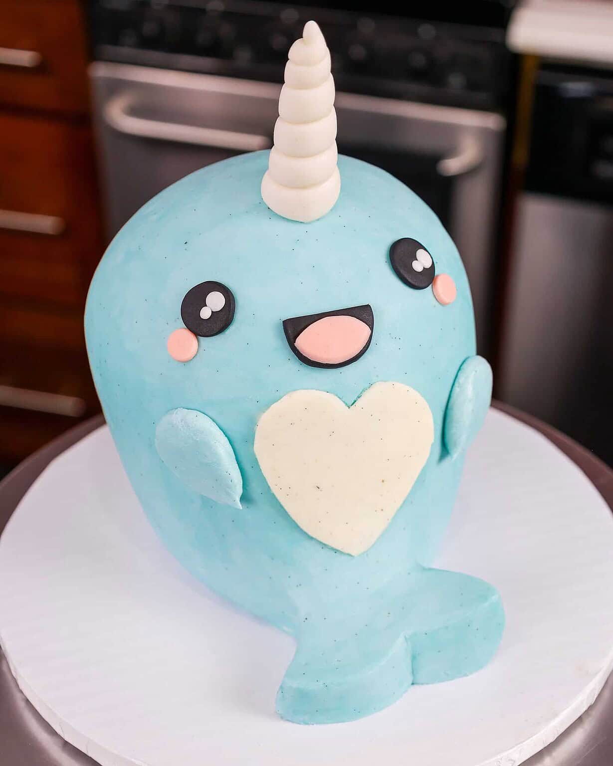 Narwhal Cake: Easy & Adorable Cake Recipe and Tutorial