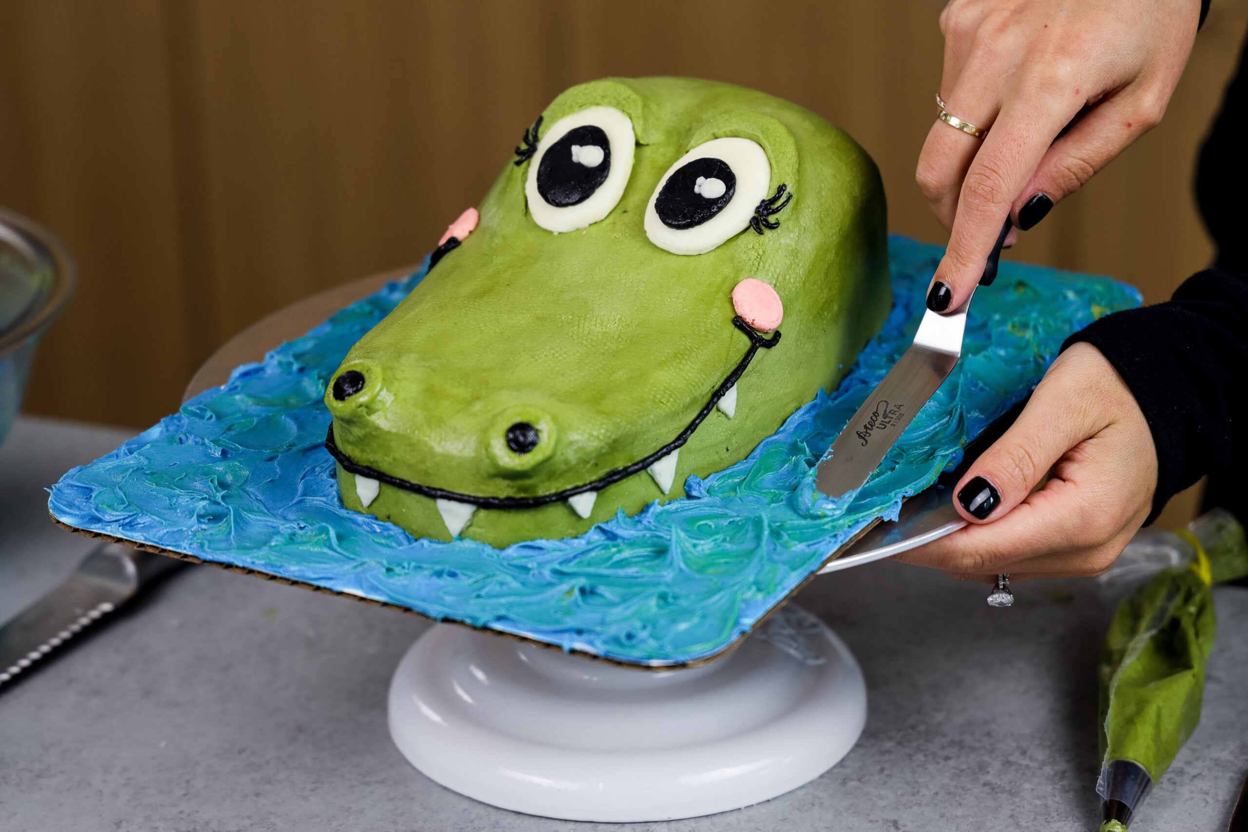 Crocodile Cake: Easy Recipe and Step by Step Tutorial