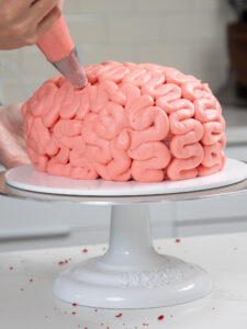 Brain Cake: Delicious Recipe w/ Easy Buttercream Design