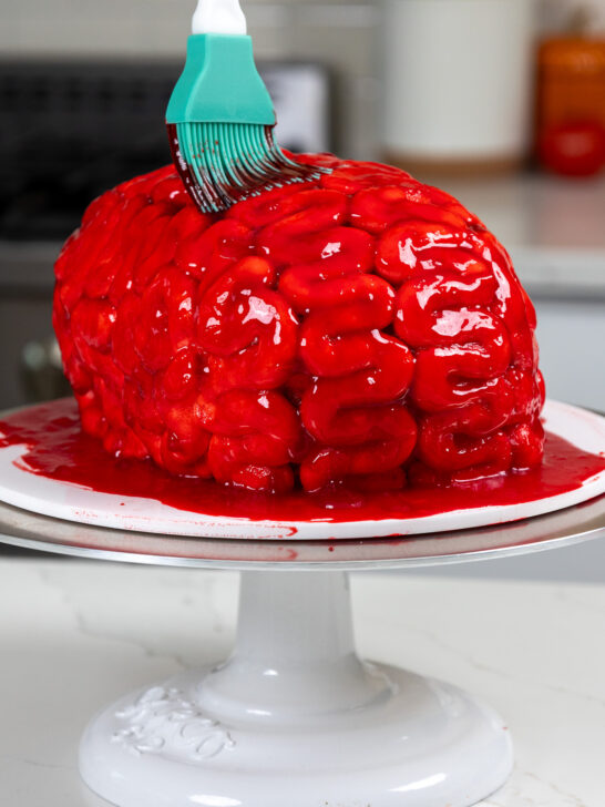 Brain Cake: Delicious Recipe w/ Easy Buttercream Design