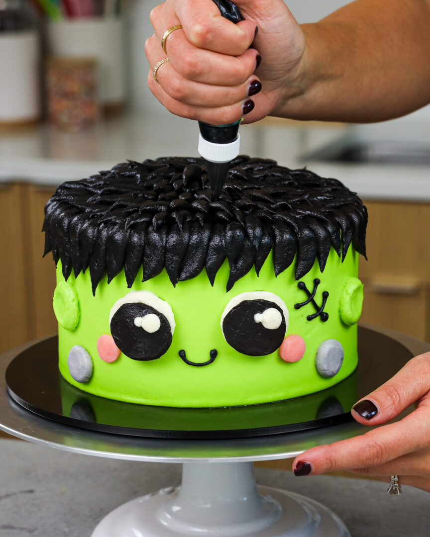 Frankenstein Cake - Homemade Recipe & Detailed Tutorial