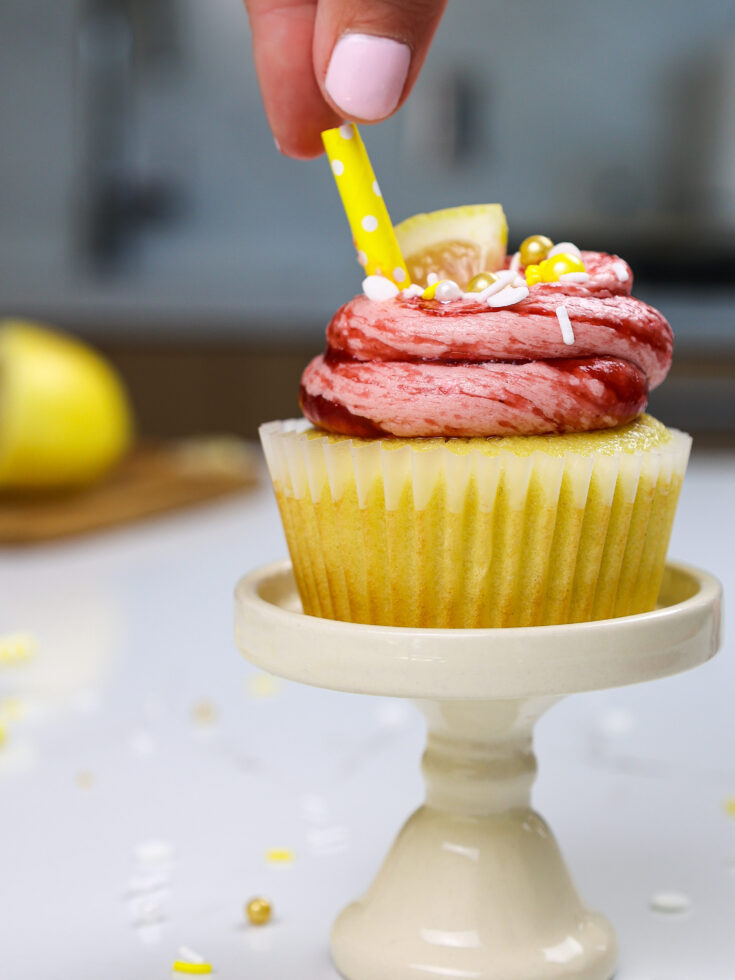 Raspberry Lemonade Cupcakes - Delicious, From-Scratch Recipe