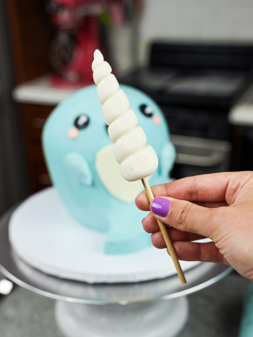 Narwhal Cake: Easy & Adorable Cake Recipe and Tutorial