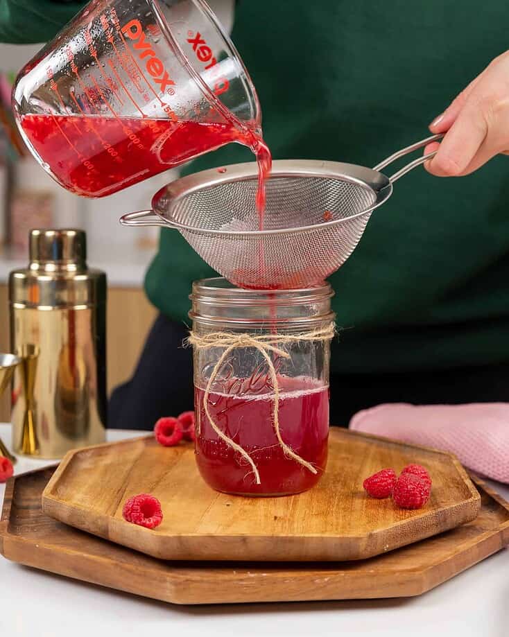 Raspberry Simple Syrup: Easy, 3-Ingredient Recipe