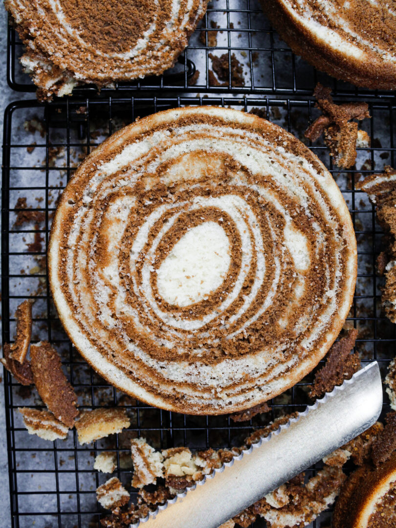 Zebra Cake: Adorable Cake Recipe & Tutorial - Chelsweets