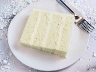 WASC Cake Recipe - White Almond Sour Cream Cake