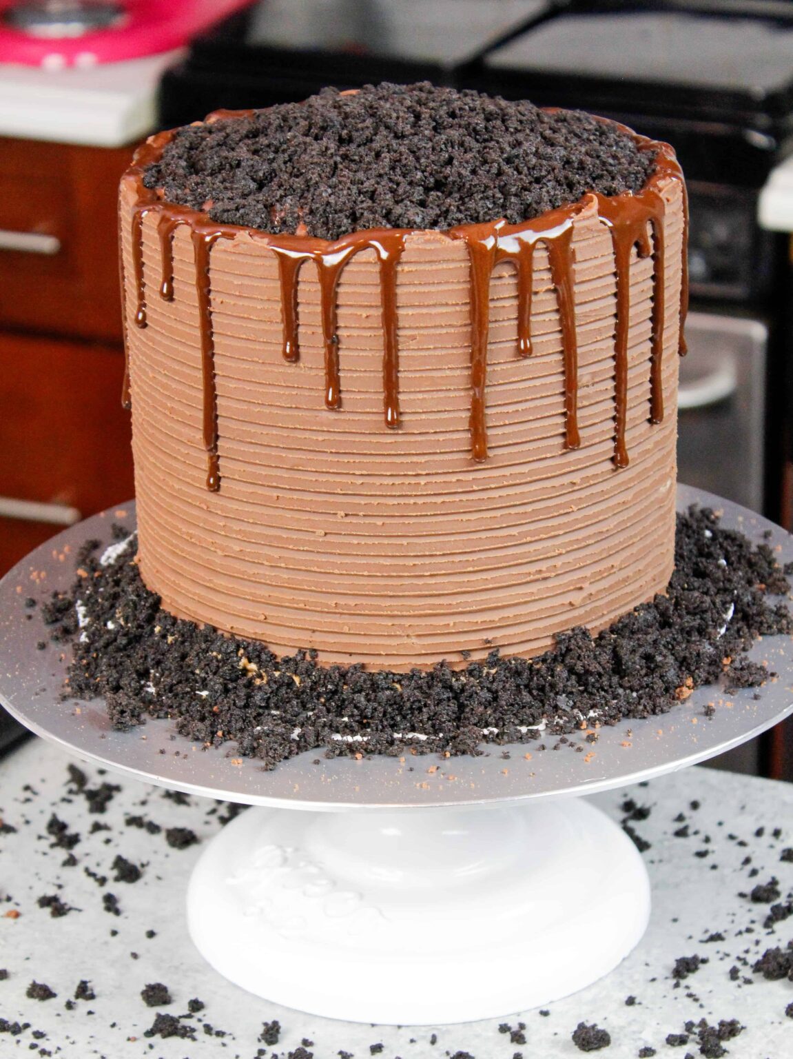 The Easiest Chocolate Drip Recipe - Only 2 Ingredients