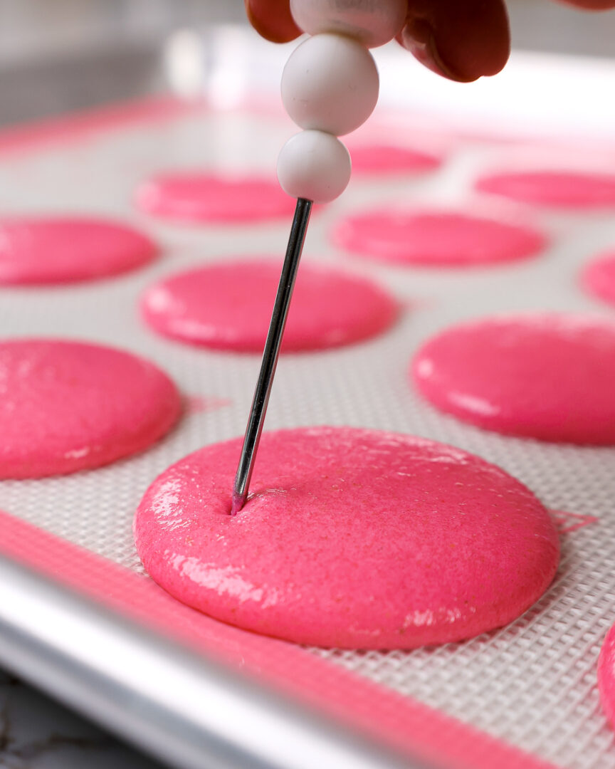 Strawberry Shortcake Macarons - Step by Step Recipe