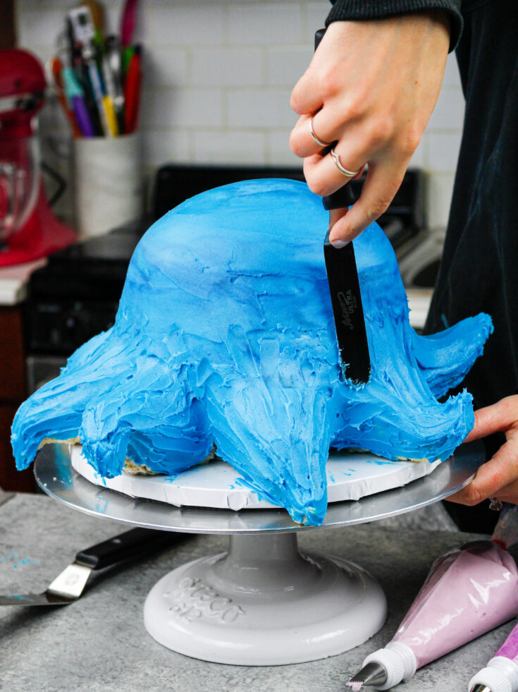 Octopus Cake: Detailed Recipe & Step by Step Video Tutorial