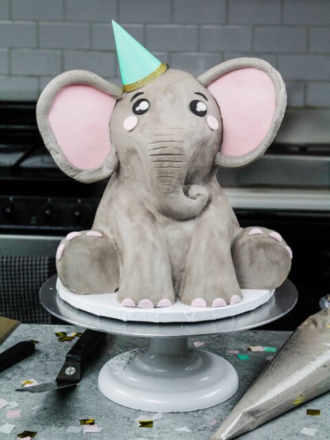 Elephant Cake: Detailed Tutorial & from Scratch Recipe