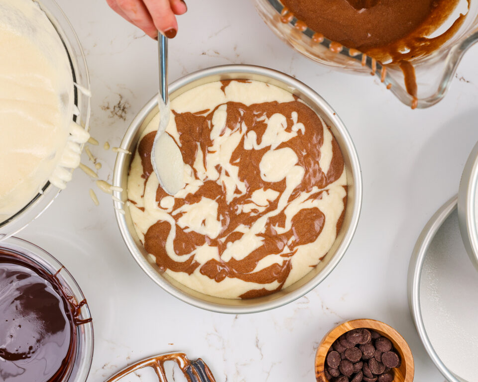 Marble Cake Recipe - Moist, Fluffy, and So Simple to Make