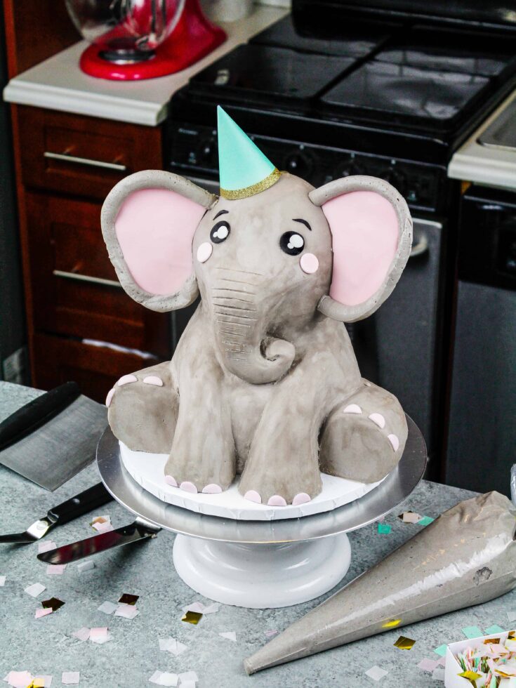 Elephant Cake: Detailed Tutorial & from Scratch Recipe