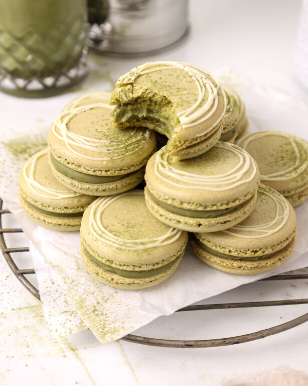 Strawberry Matcha Cake Recipe - Chelsweets