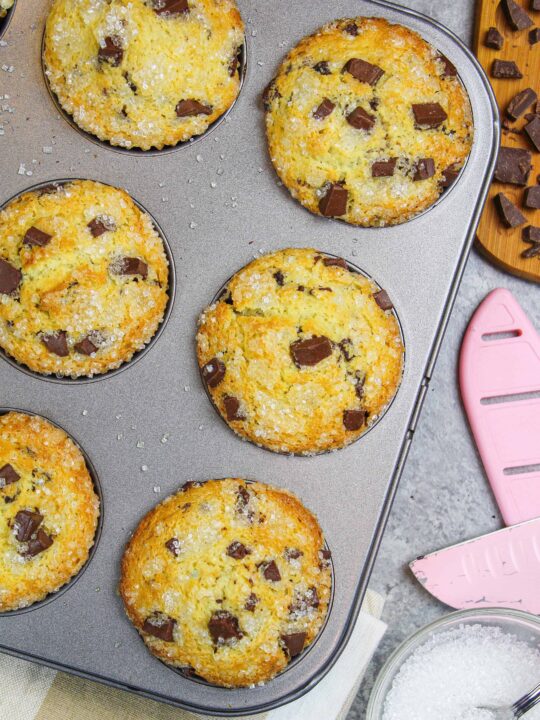 Small Batch Chocolate Chip Muffins: The Perfect 6 Muffin Recipe
