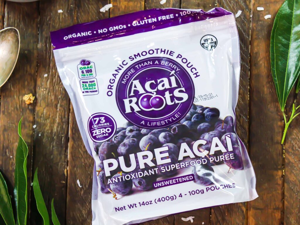 Peanut Butter Acaí Bowl - The Best Way to Start Your Day