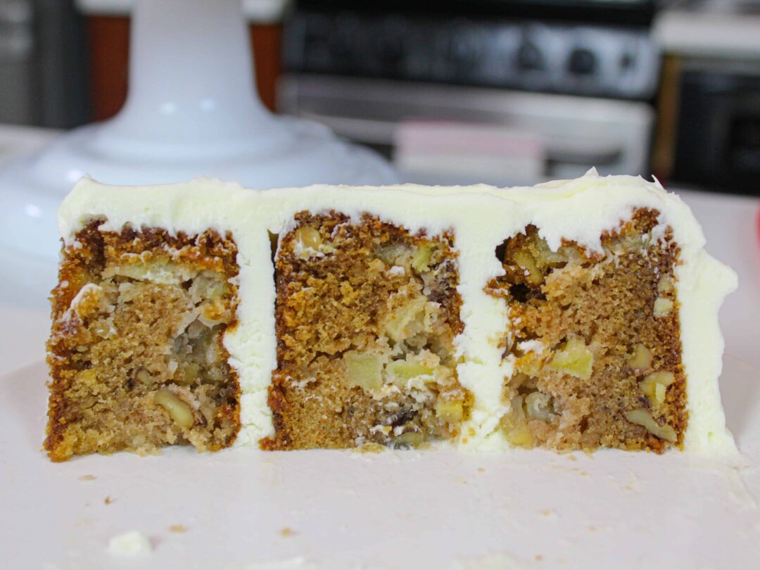 Old-Fashioned Apple Cake: Packed with Fresh Apples & Crunchy Walnuts