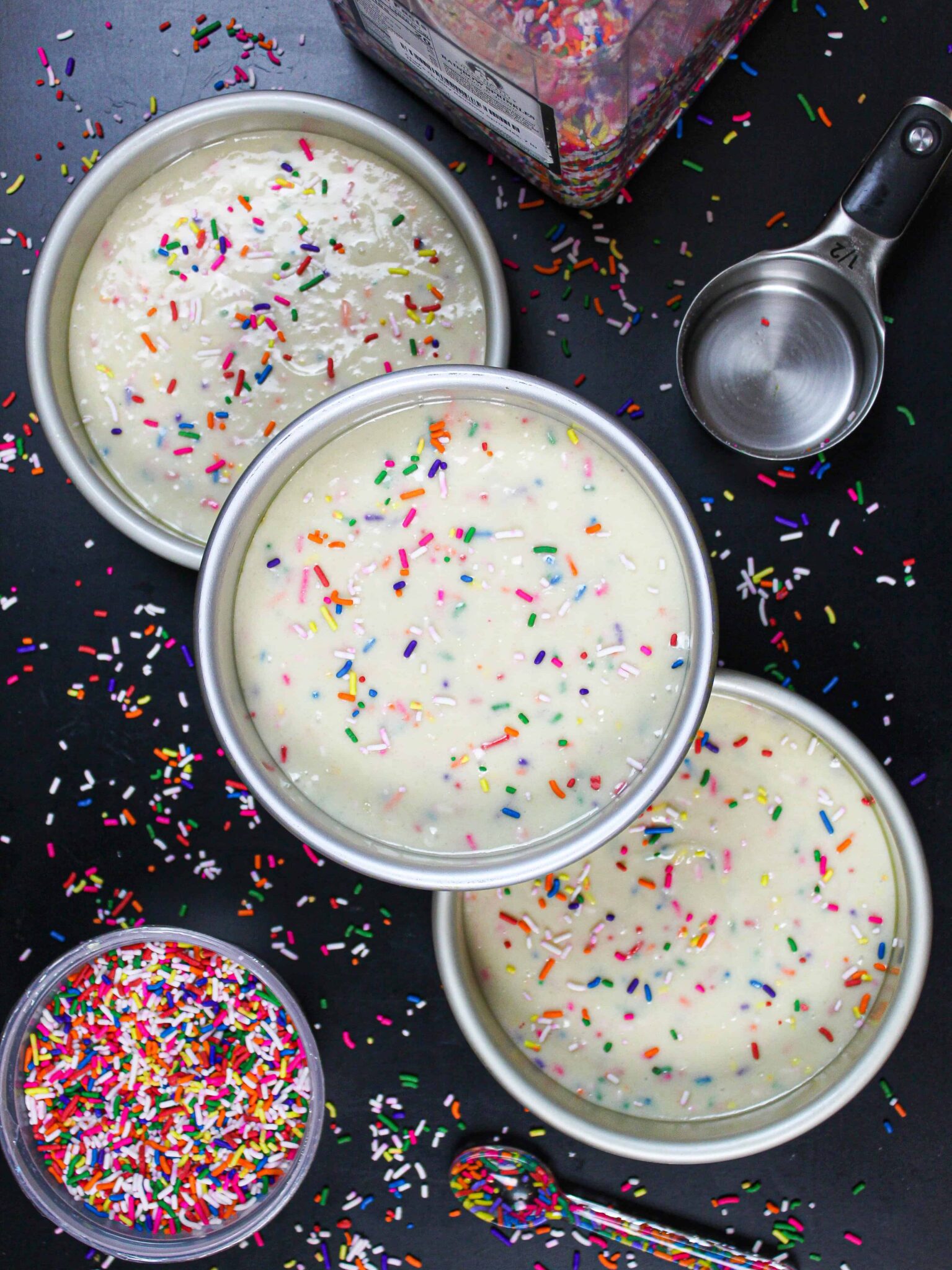 Small Batch Funfetti Cake - The Perfect 6-Inch Cake Recipe