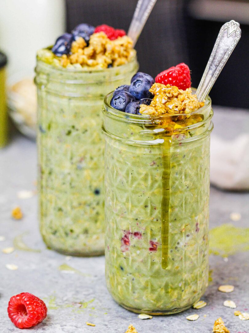 Matcha Overnight Oats: The Perfect Make Ahead Breakfast - Chelsweets
